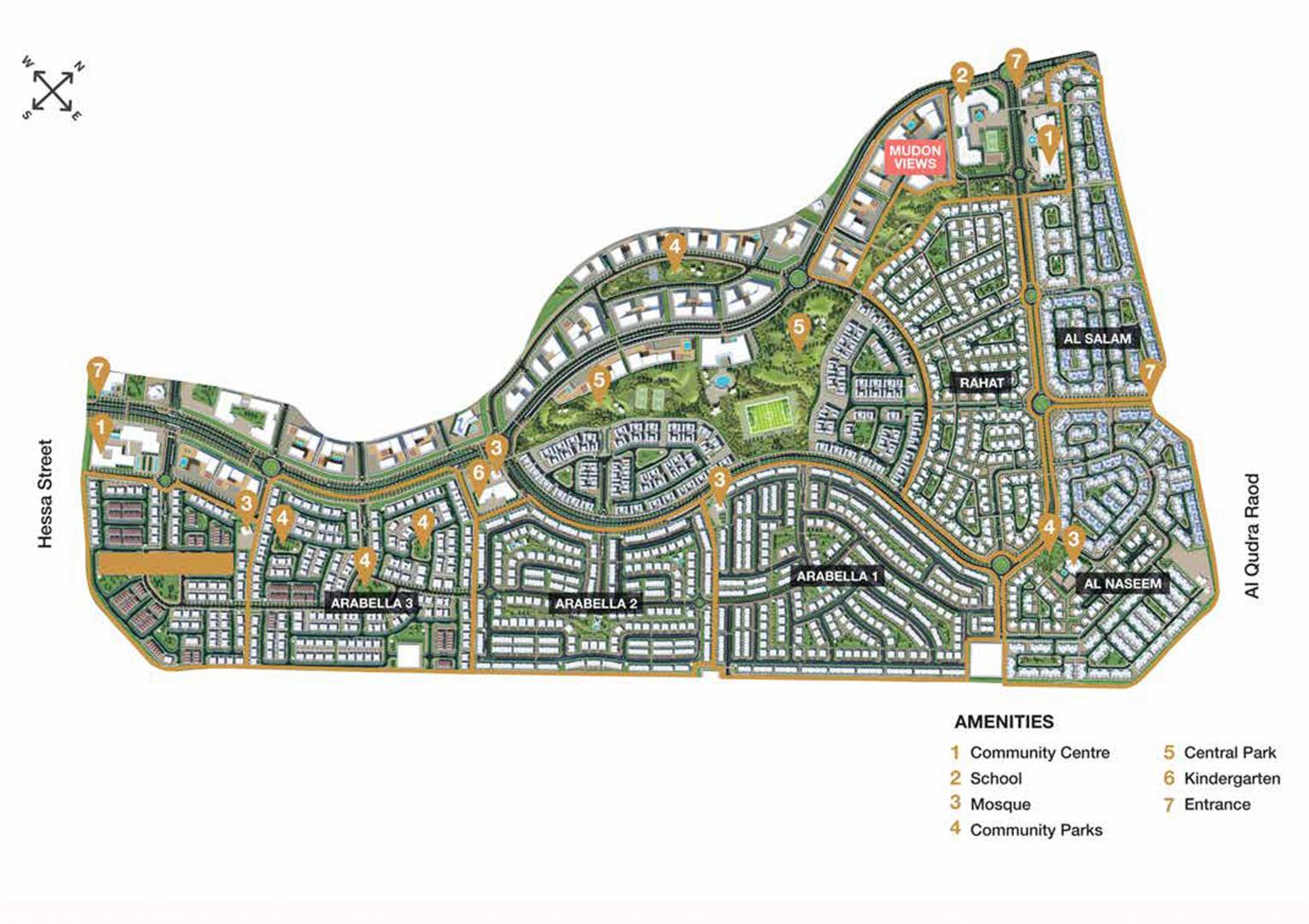 Luxurious 2,3,4 Bed Room Villas in Mudon