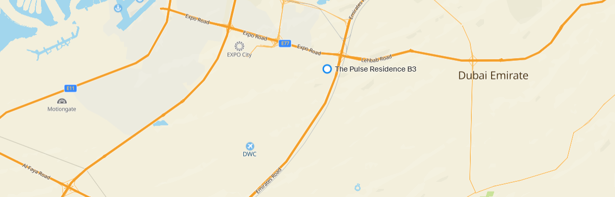 The Pulse Residences offer multi-complex buildings.