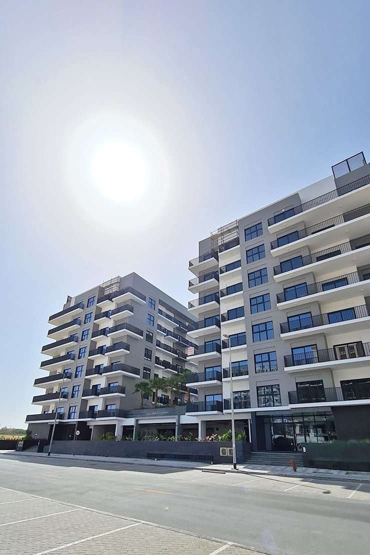 Sol Golf Views | Modern Multi-Building Complex in Dubai Production City ...
