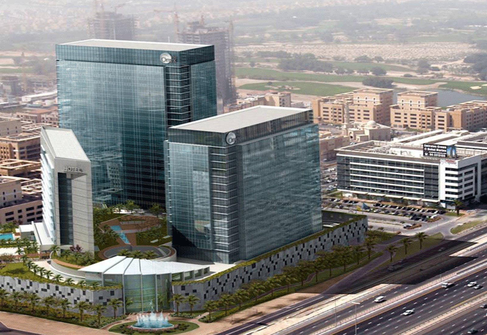 The Onyx Tower 2 The Greens | Elite Offices & Apartments| Emirates ...