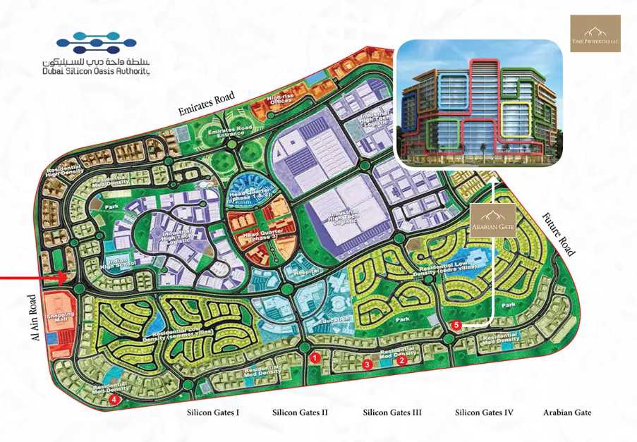 Arabian Gate | Residential Building | Dubai Silicon Oasis | Dubai.