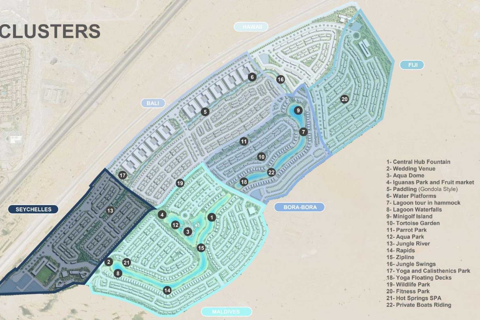 Bora Bora at DAMAC Islands, Dubai is a luxury residential community ...