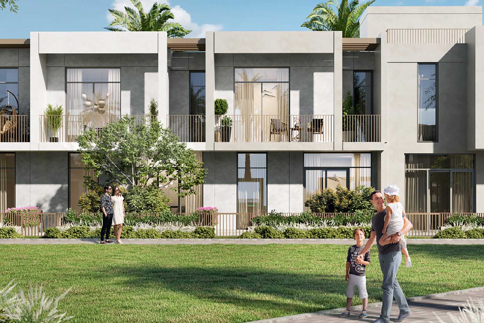 Three Four Bedroom Townhouse for sale at Greenview 3