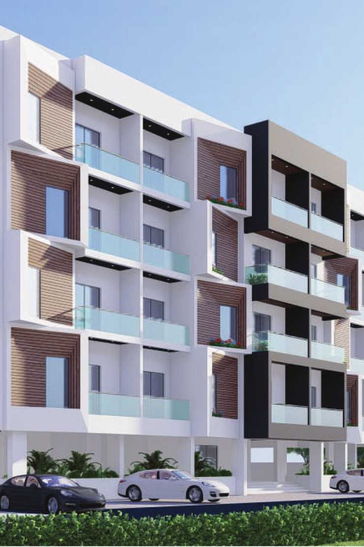 Manam Prime is a six-storey residential building under development in ...