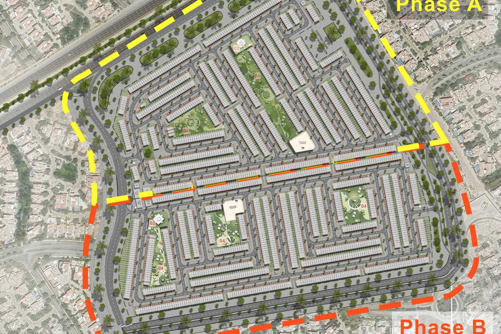 Luxury 2,3 and 4 bedroom townhouses available in Reportage Village.