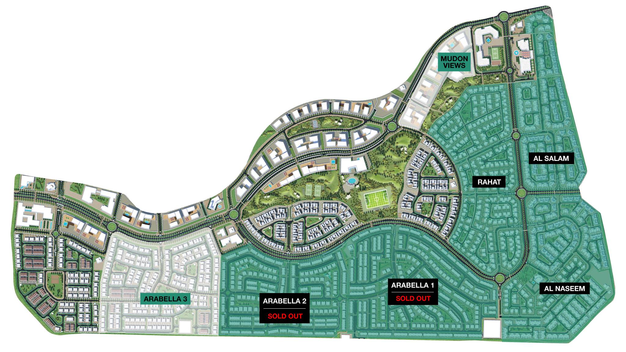 Townhouses in Arabella 1 for sale