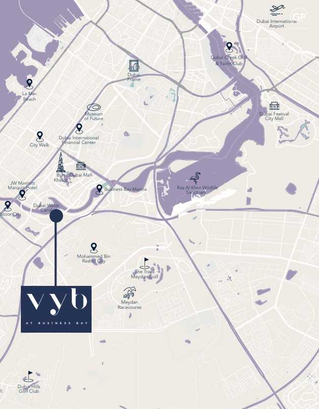 VYB by Ginco Properties ,Luxury Apartments, Business Bay - Dubai