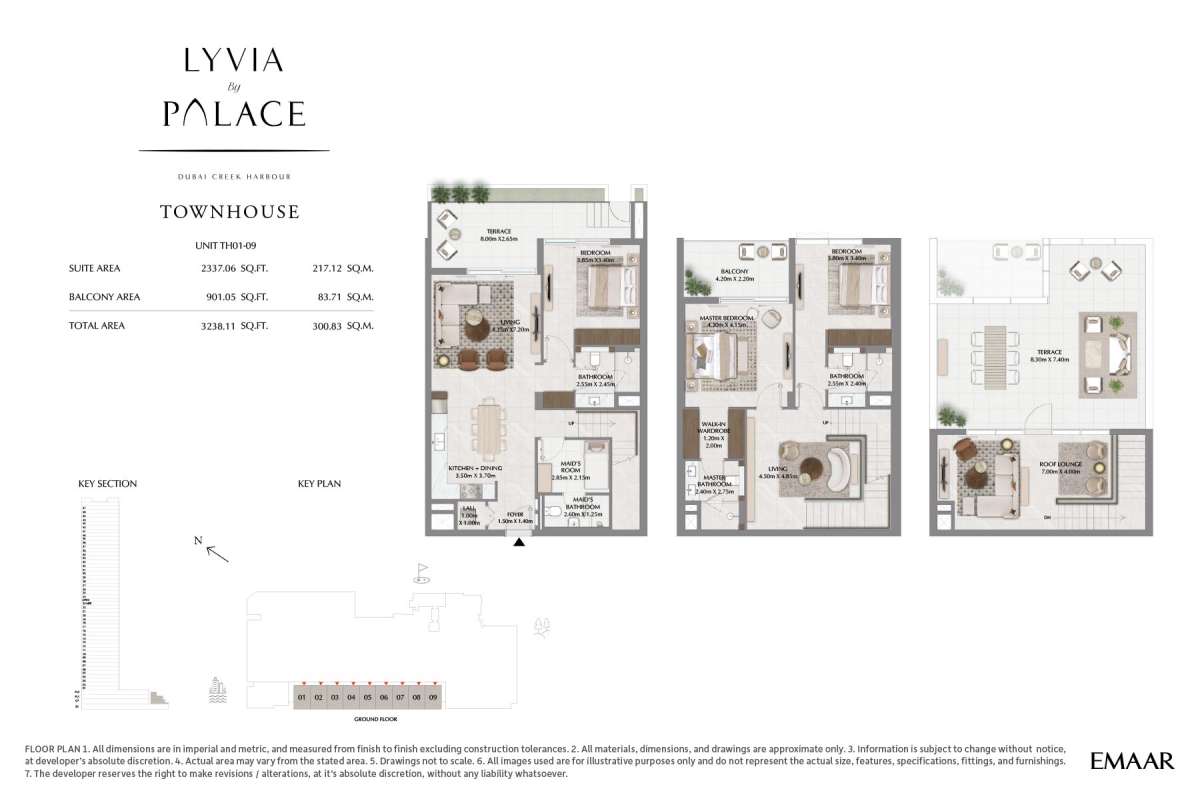 Lyvia By Palace in Green Gate, Dubai Creek Harbour, Dubai - Dubricks.